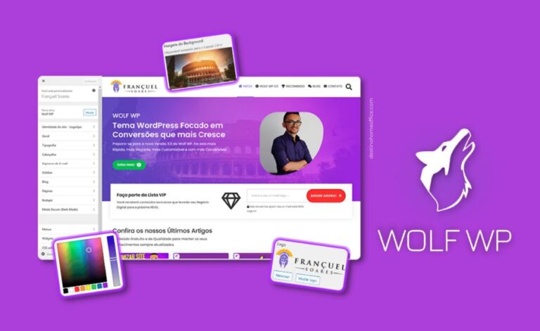 Tema Wolf WP: O Melhor Template Wordpress para Afiliados [Veja!]